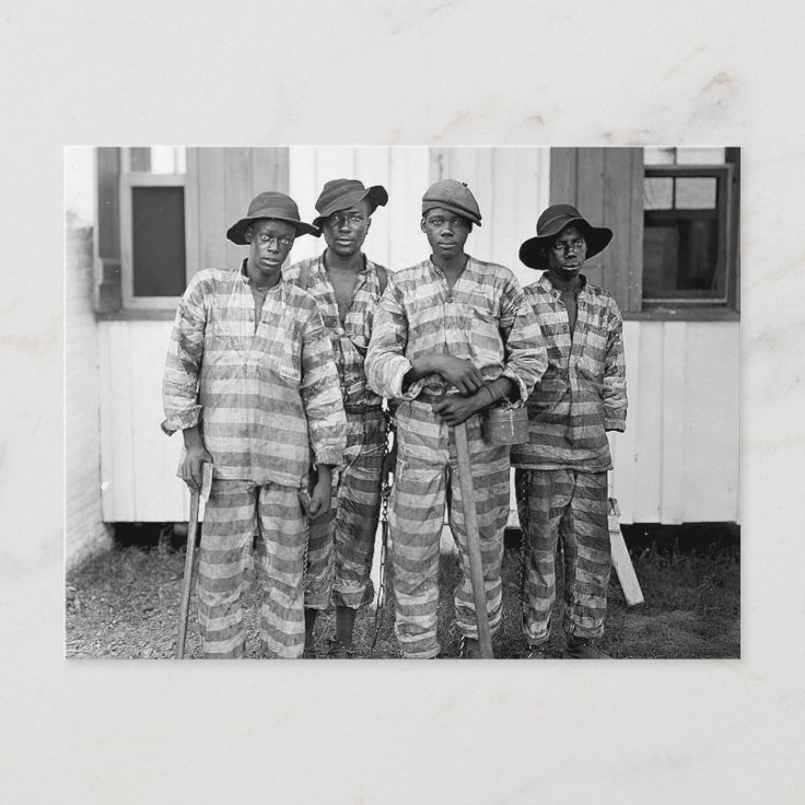 1900 Southern Chain Gang Postcard | Zazzle