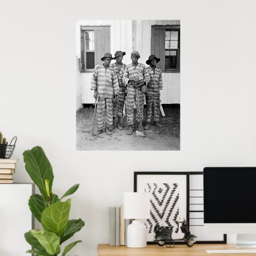 1900 Southern Chain Gang Poster | Zazzle