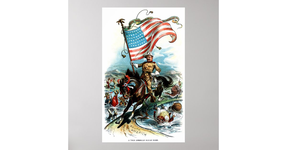 1902 Theodore Roosevelt Poster | Zazzle
