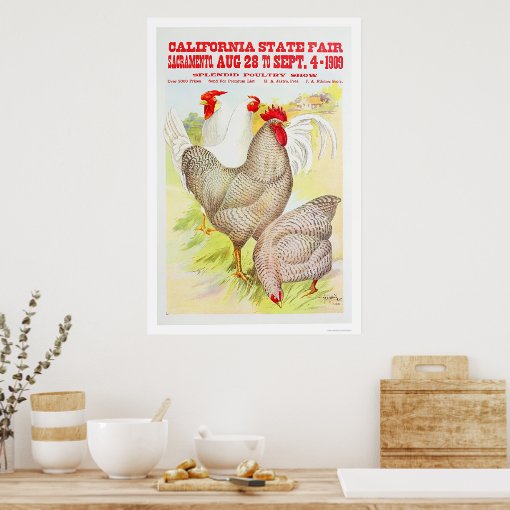 1909 California State Fair Poster | Zazzle