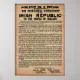 1916 Irish Proclamation - Original Copy Poster | Zazzle