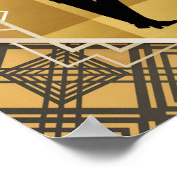 1920's Art Deco. Flapper. Poster | Zazzle