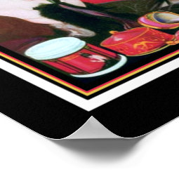 1920's Art Deco Mavis Perfume Ad Poster | Zazzle