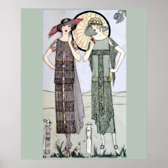 1920s Flappers Poster | Zazzle.com