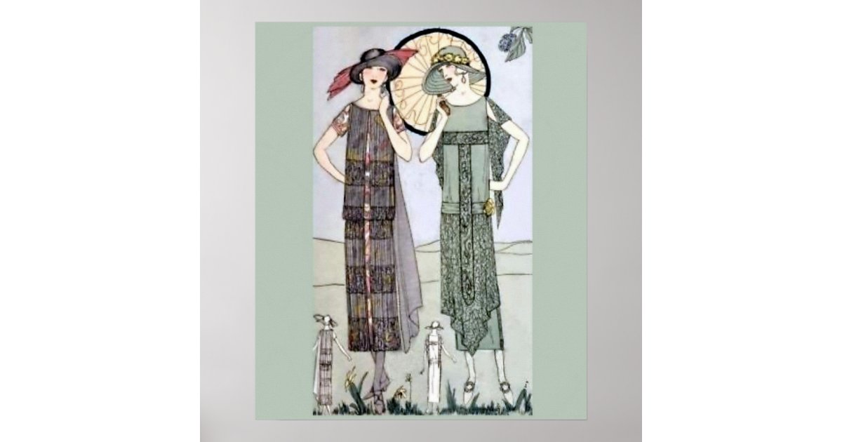 1920s Flappers Poster | Zazzle
