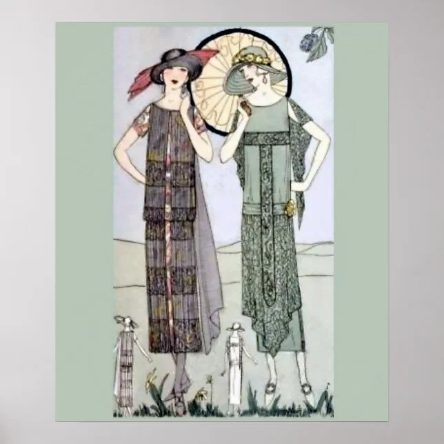 1920s Flappers Poster | Zazzle