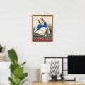 1920's Marcello Dudovich Macedonia Cigarettes Poster | Zazzle
