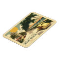 1920s Retro Miami Beach Ocean Drive Postcard Magnet | Zazzle
