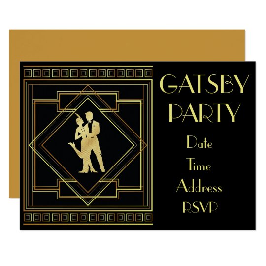 1920s Roaring twenties flapper party Invitation | Zazzle.com