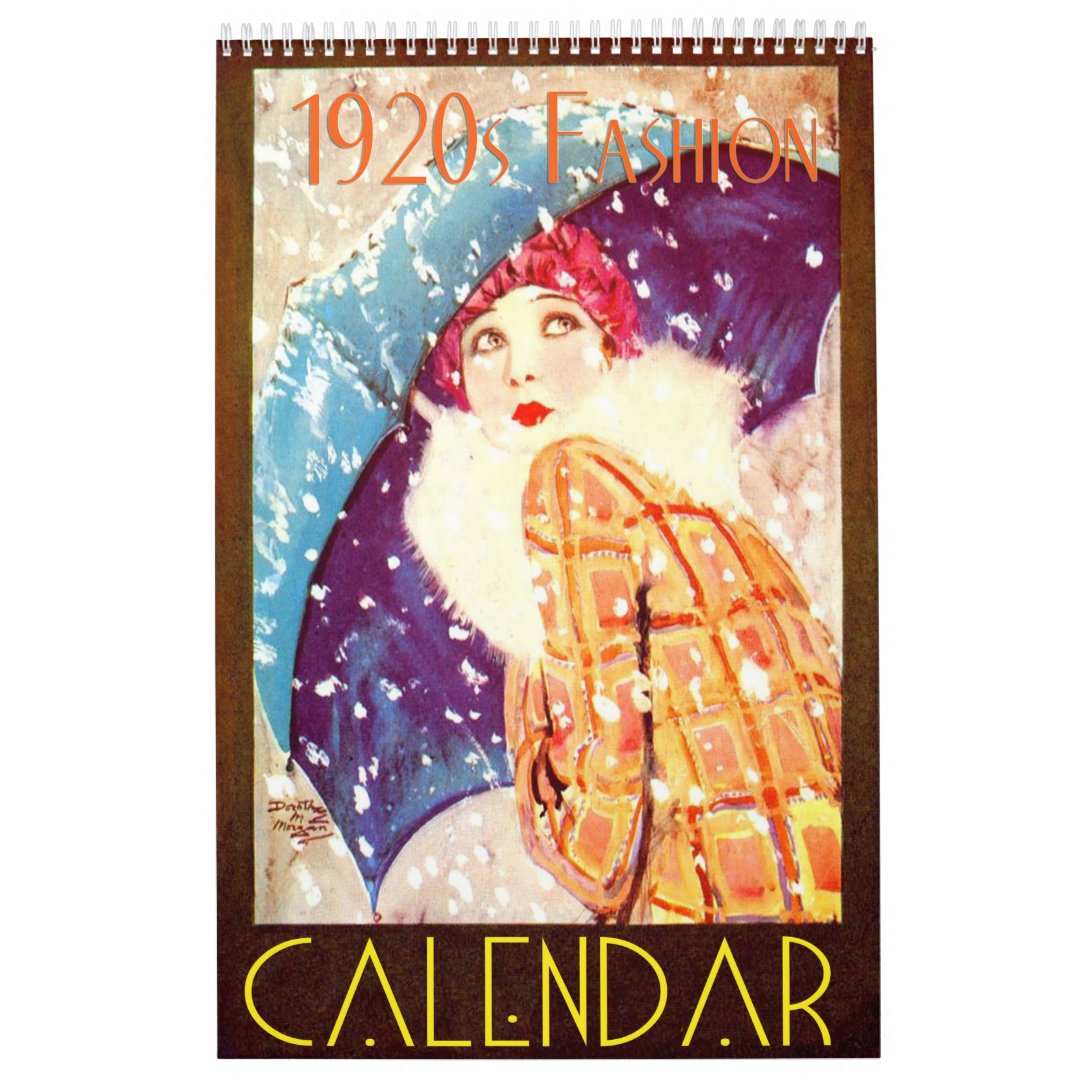 1920s Wall Calendar 2016 | Zazzle