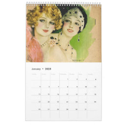 1920s Wall Calendar 2016 | Zazzle