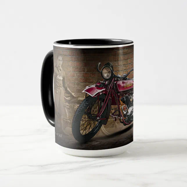 1923 Indian Big Chief Motorcycle Mug | Zazzle