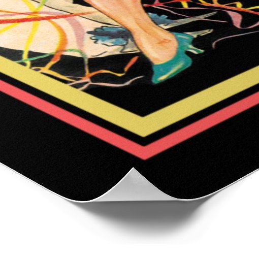 1927 Art Deco Reigen Cabaret Cover Poster | Zazzle