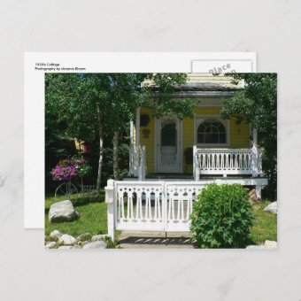 1930's Cottage Postcard | Zazzle