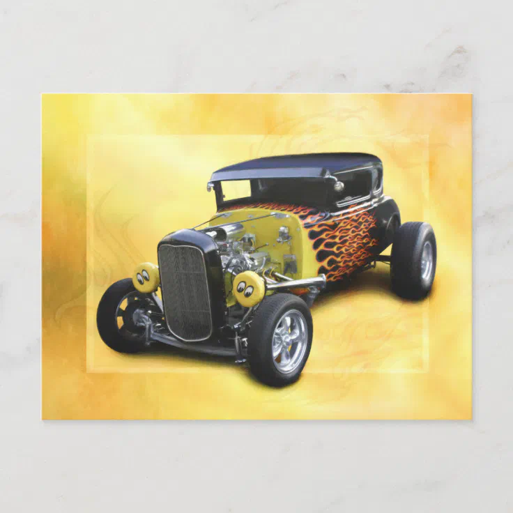 1932 Model A Coupe HOT ROD AVENGER Postcard | Zazzle