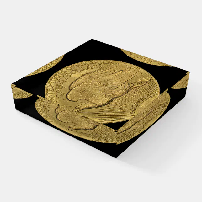 1933 Double Eagle Gold Coin Paperweight | Zazzle