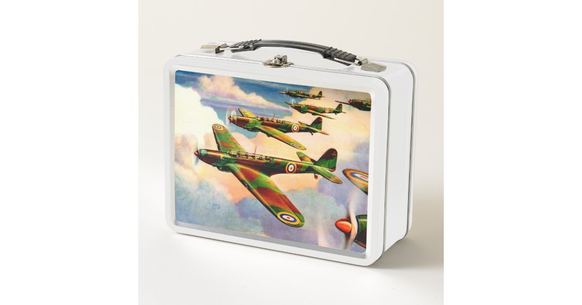 1939 British Fairey Junior Medium Bomber Metal Lunch Box | Zazzle