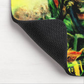 1940s illustration undersea diver in diving helmet mouse pad | Zazzle