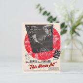 1942 This Above All movie poster Postcard | Zazzle