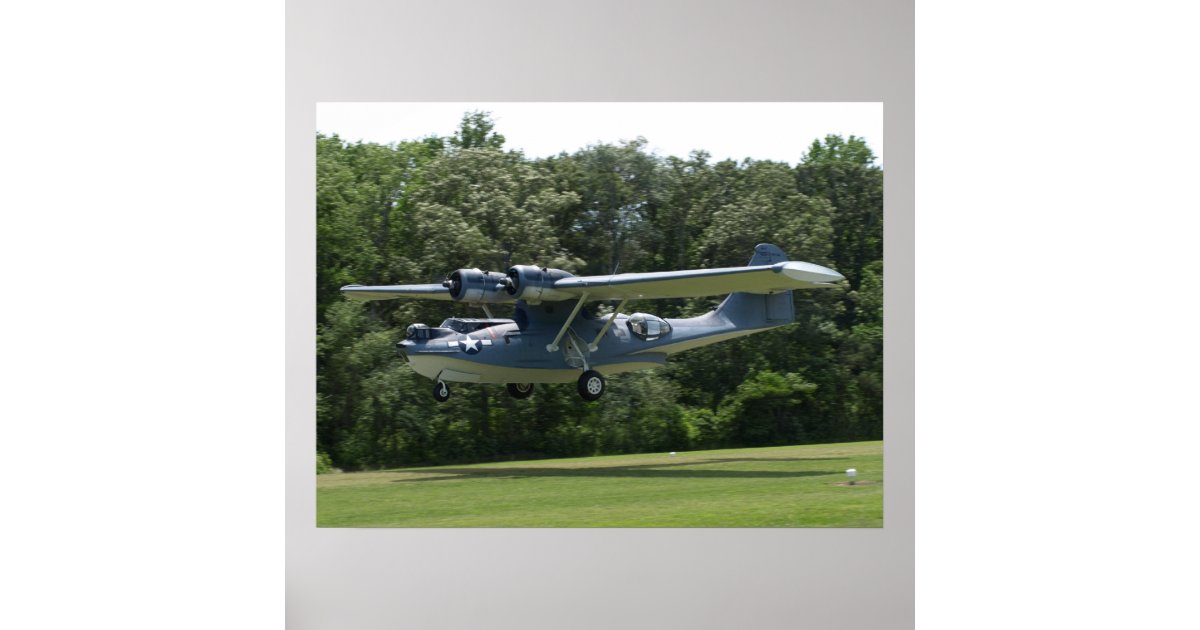 1943 Consolidated PBY-5A "Catalina". Poster | Zazzle
