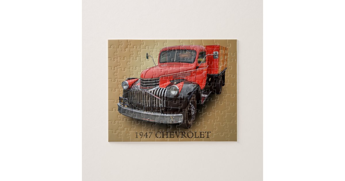 1947 CHEVROLET TRUCK JIGSAW PUZZLE | Zazzle