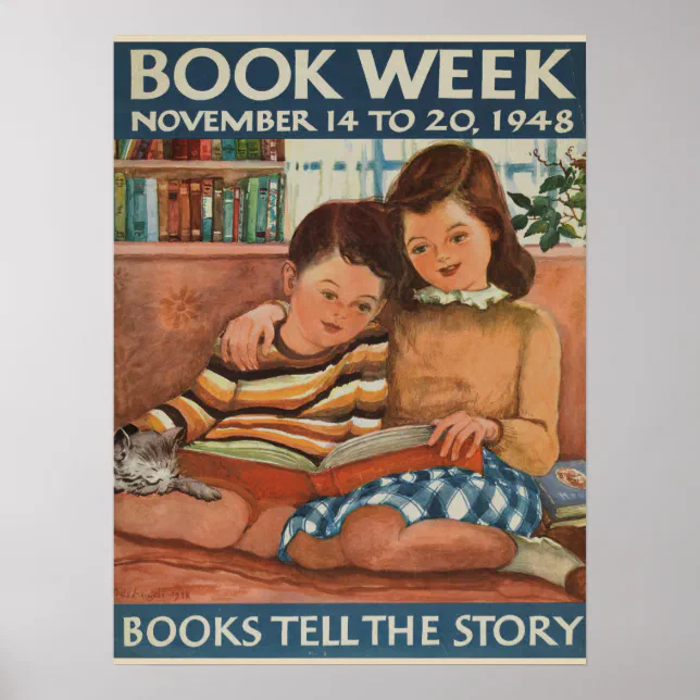 1948 Children's Book Week Poster | Zazzle