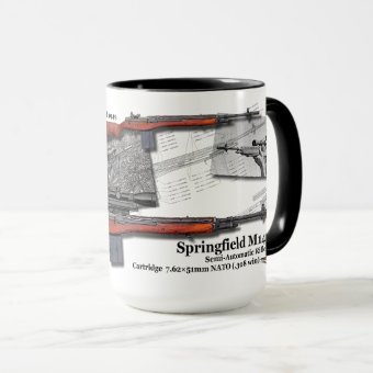 1949 Springfield M14 Precision Coffee Mug | Zazzle