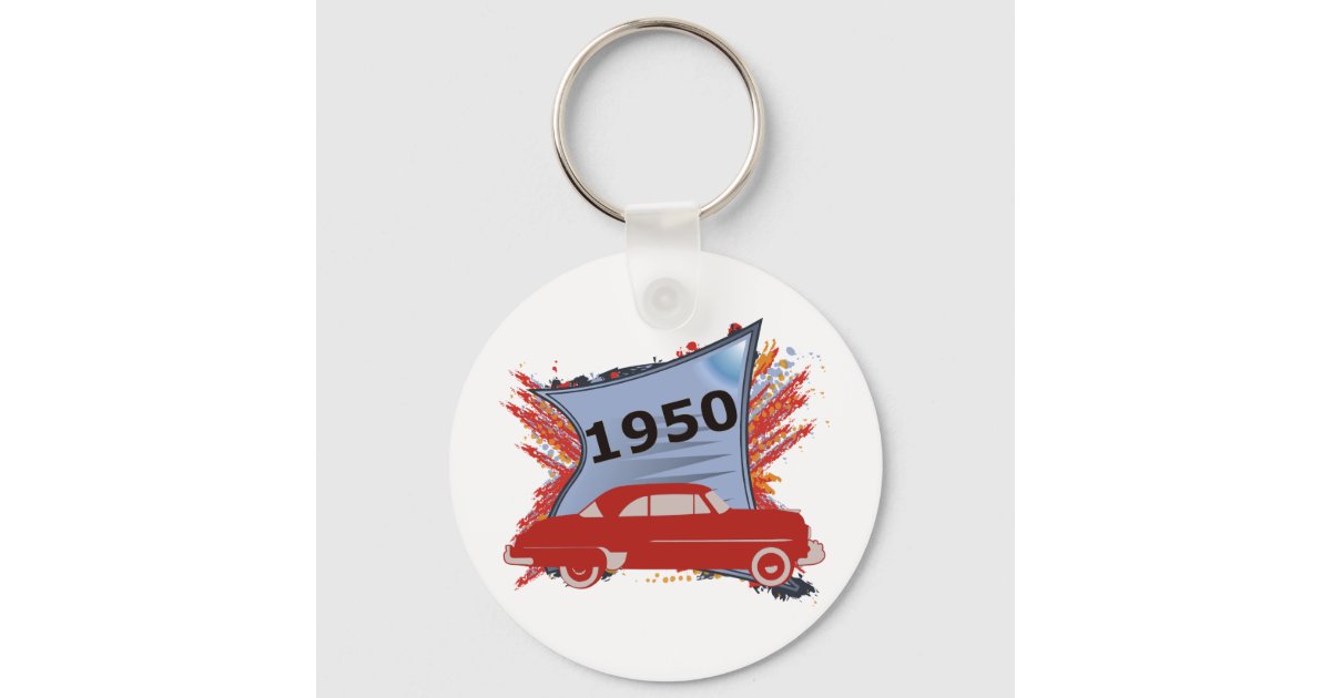 1950 Chevy Keychain | Zazzle