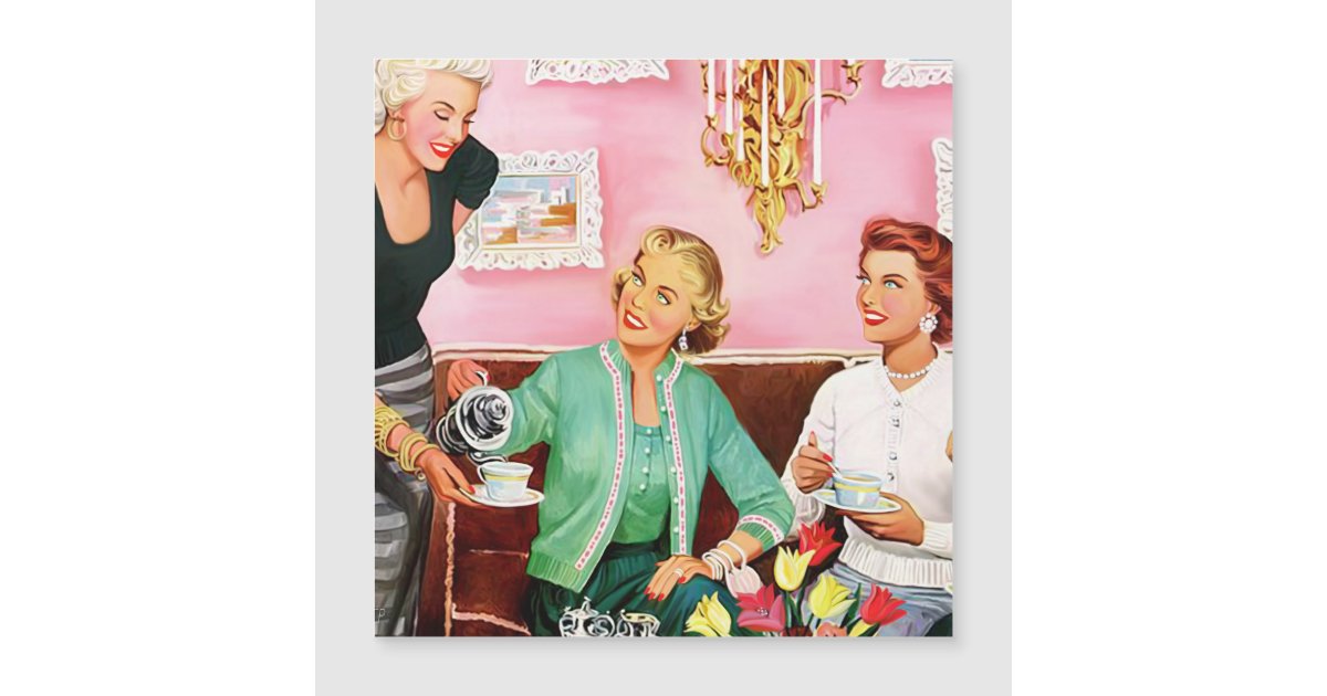 1950'S AFTERNOON TEA INVITATION | Zazzle