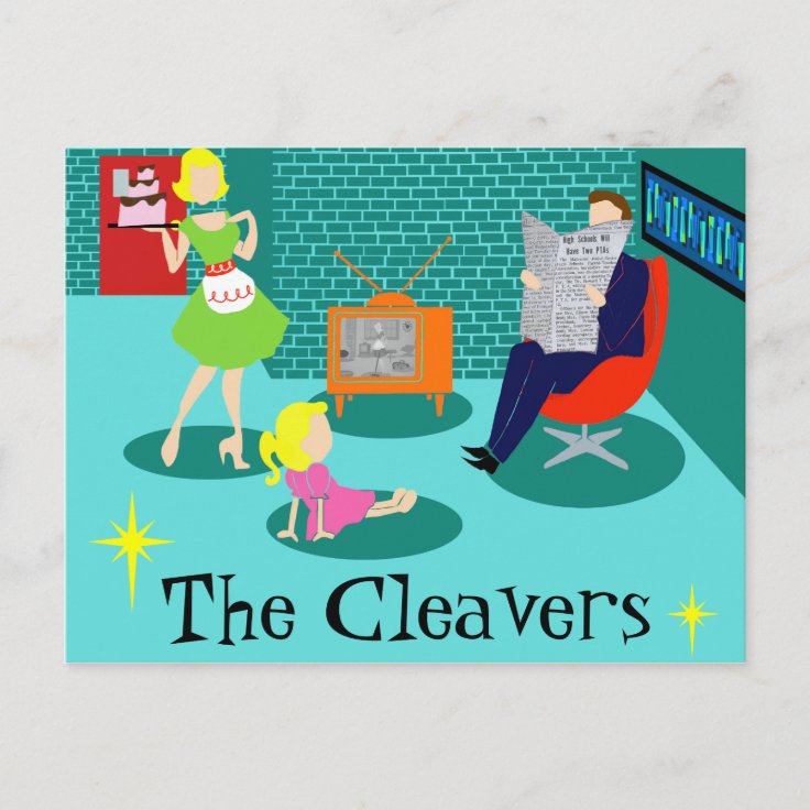 1950's Classic Television Postcard | Zazzle