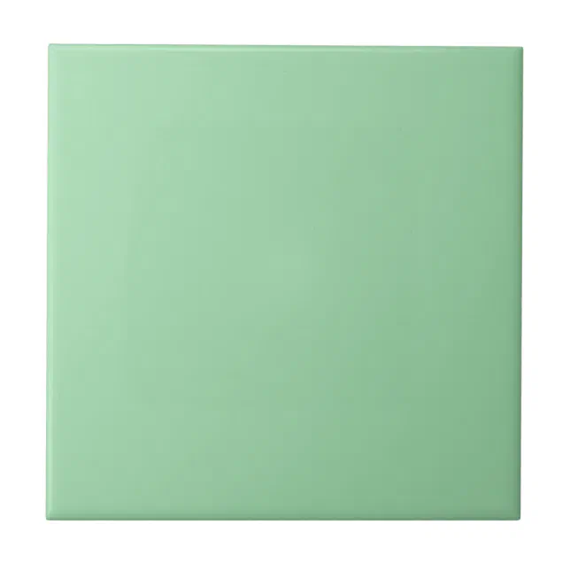 1950's Retro Mint Green Kitchen and Bathroom Ceramic Tile | Zazzle