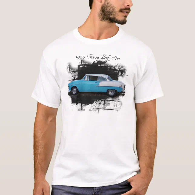 1955 Chevy Bel Air- Classic Car T-Shirt | Zazzle