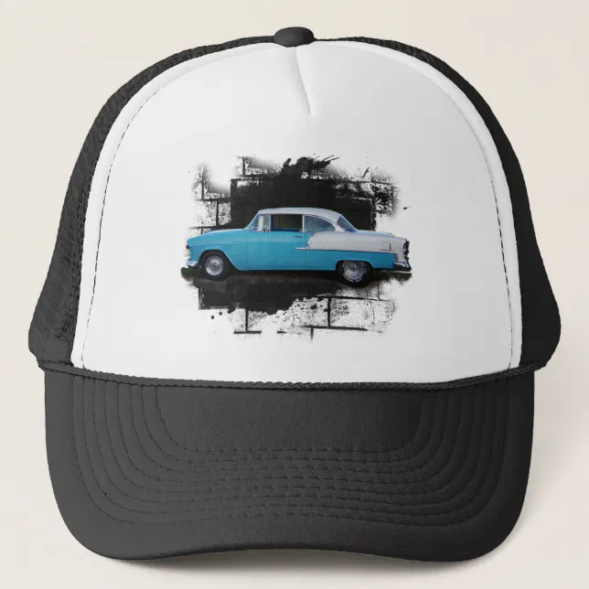 1955 Chevy Bel Air- Classic Cars- Hat | Zazzle