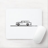 1955 Chevy Nomad Mouse Pad | Zazzle