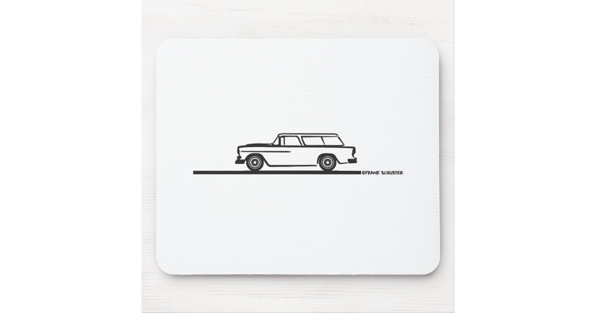 1955 Chevy Nomad Mouse Pad | Zazzle