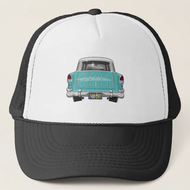1955 Chevy Nomad Trucker Hat | Zazzle