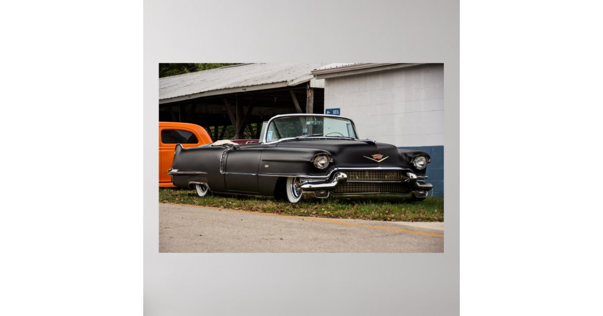 1956 Custom Cadillac Poster | Zazzle