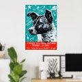 1957 Laika the Space Dog Poster | Zazzle