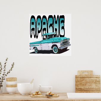 1959 Apache Poster | Zazzle