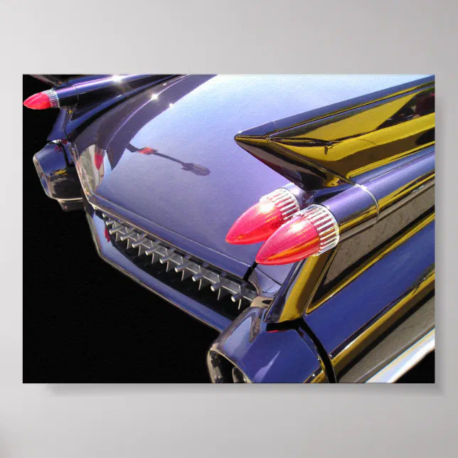 1959 cadillac poster | Zazzle