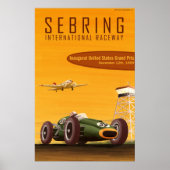1959 United States Grand Prix Poster | Zazzle