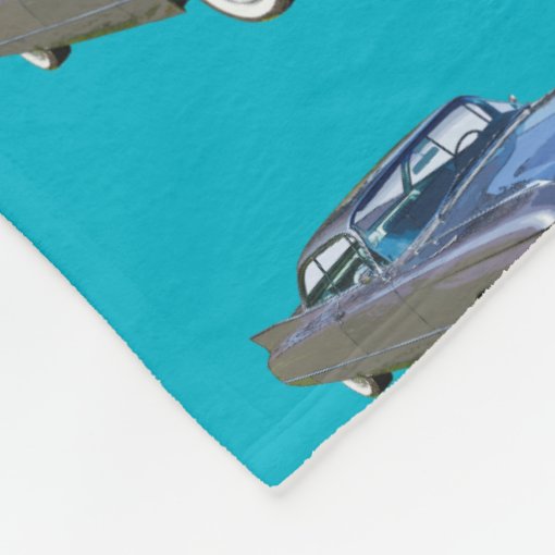 1960 Cadillac Classic Luxury Car Fleece Blanket | Zazzle