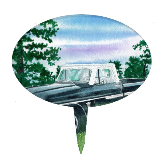 1960's Chevrolet Truck Cake Topper | Zazzle.com