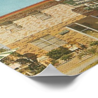 1961 Blake Motel ~ Myrtle Beach, SC Poster | Zazzle