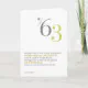 1963 Birthday Fun Facts Card | Zazzle