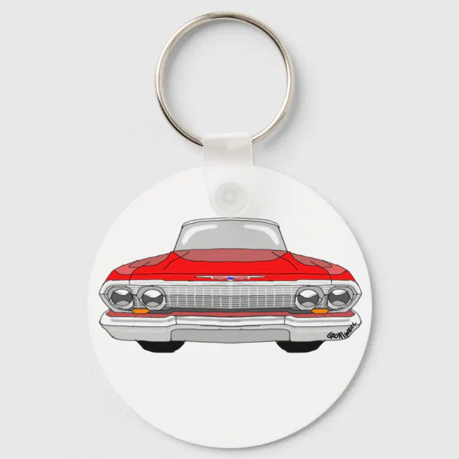 1963 Chevrolet Impala Keychain | Zazzle