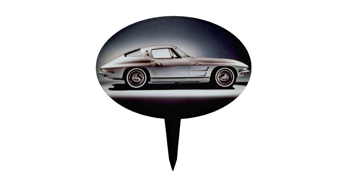 1963 Corvette Sting Ray Cake Topper | Zazzle
