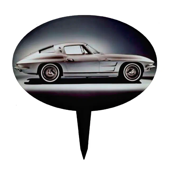 1963 Corvette Sting Ray Cake Topper | Zazzle