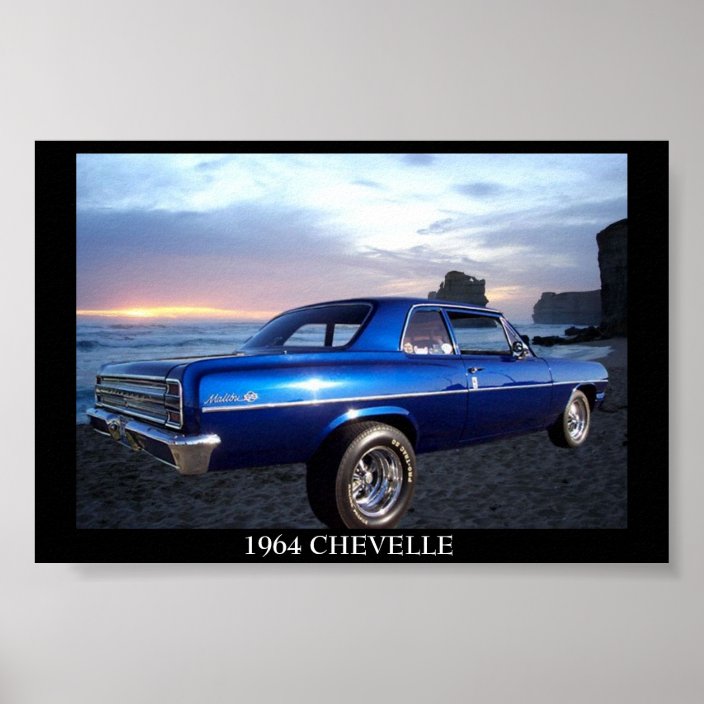 1964 Chevy Chevelle Poster | Zazzle.com