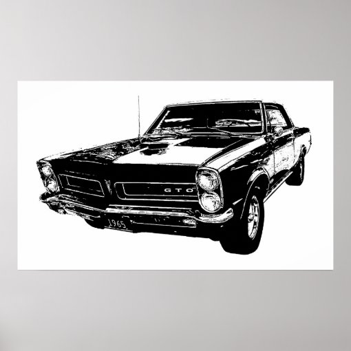 1965 GTO poster | Zazzle